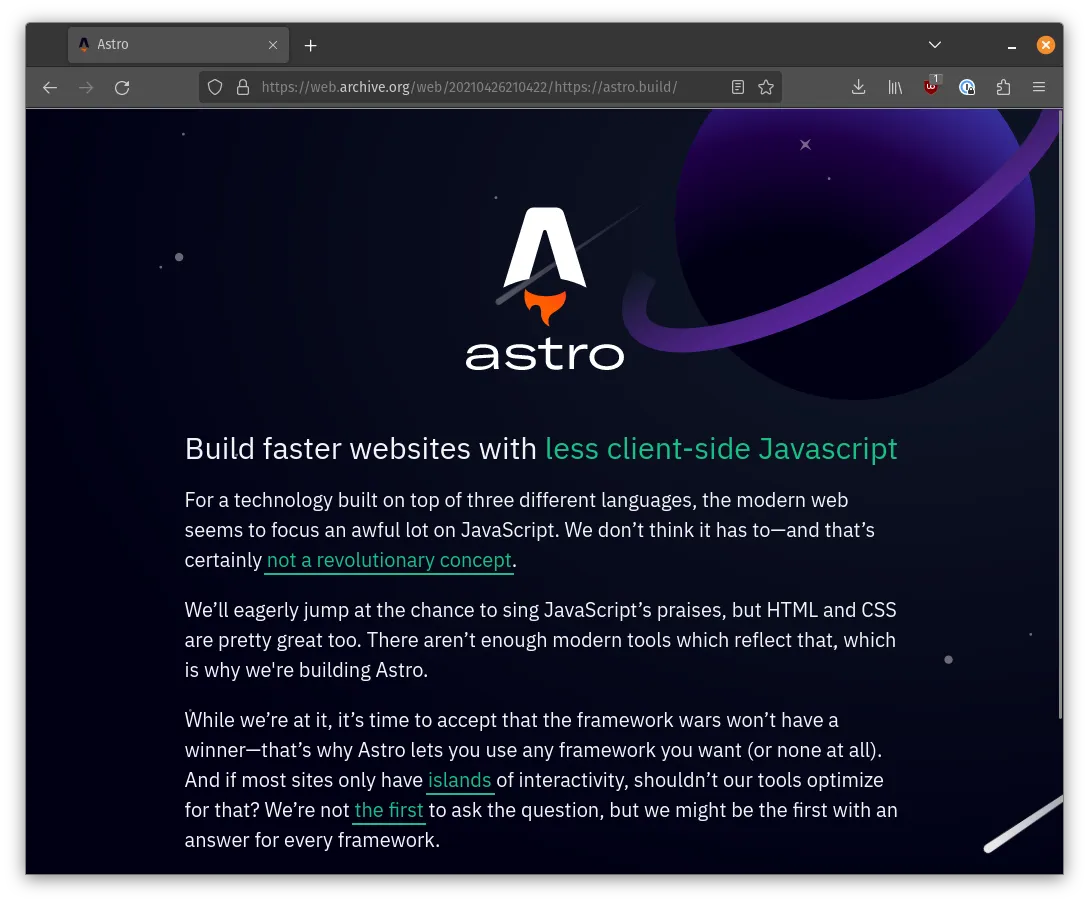 i like astro
